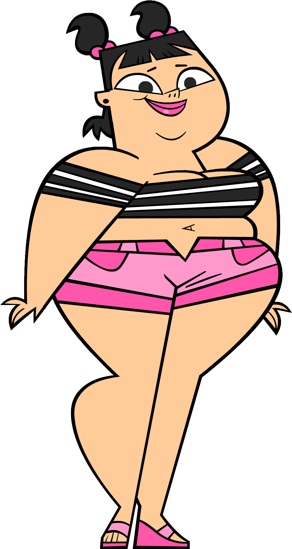Total Drama Wiki - Total Drama Island Fat Girl Clipart - Full Size ...