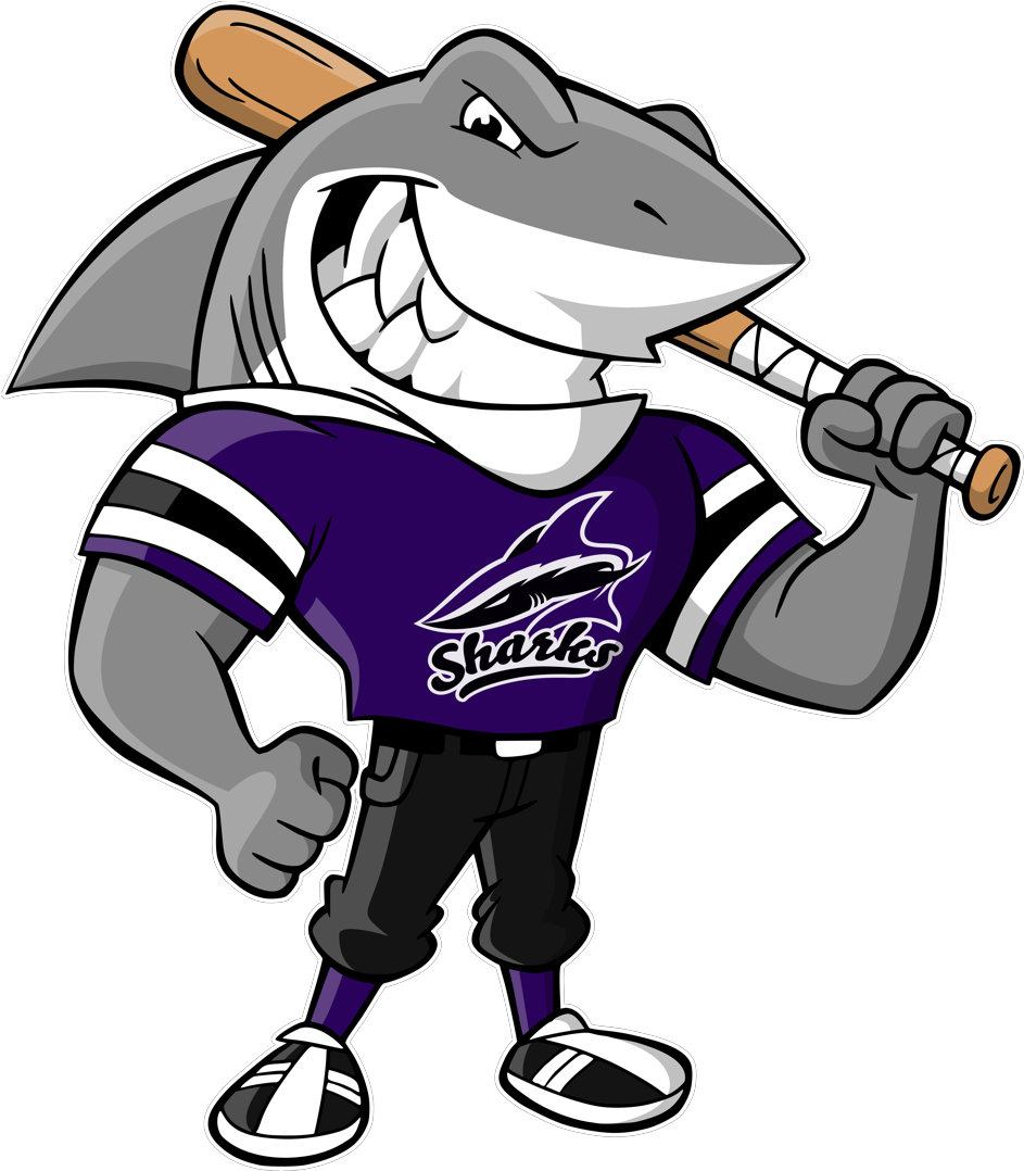 Nova Southeastern Sharks Softball Clipart - Full Size Clipart (#5657238 ...