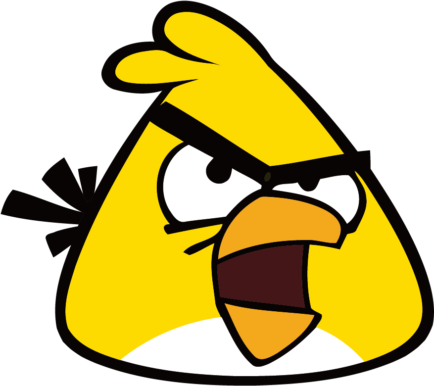 Download Cartoon Yellow Angry Birds Clipart (#5658896) - PinClipart