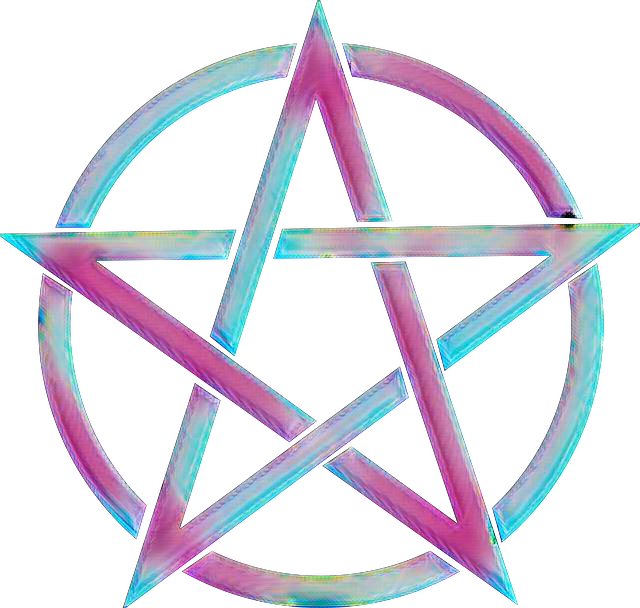 Pentacle Transparent Wiccan Symbol - Pentagram Clipart - Png Download ...