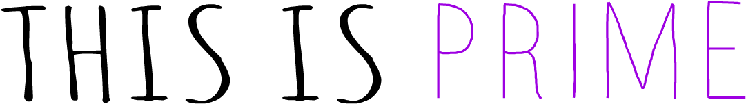 This Is Prime - Calligraphy Clipart - Full Size Clipart (#5664587 ...