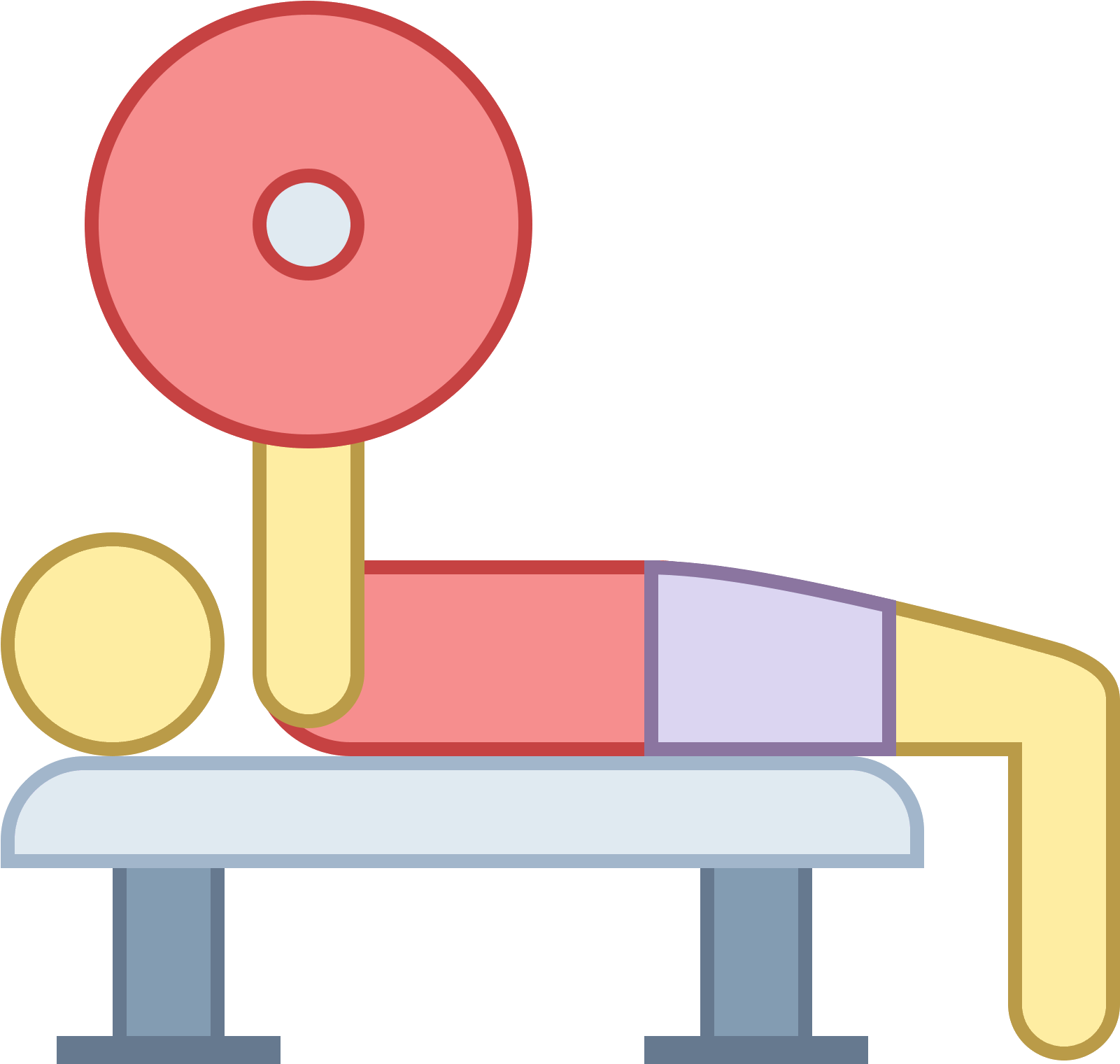 Download Bench Press Clipart (#5664778) - PinClipart