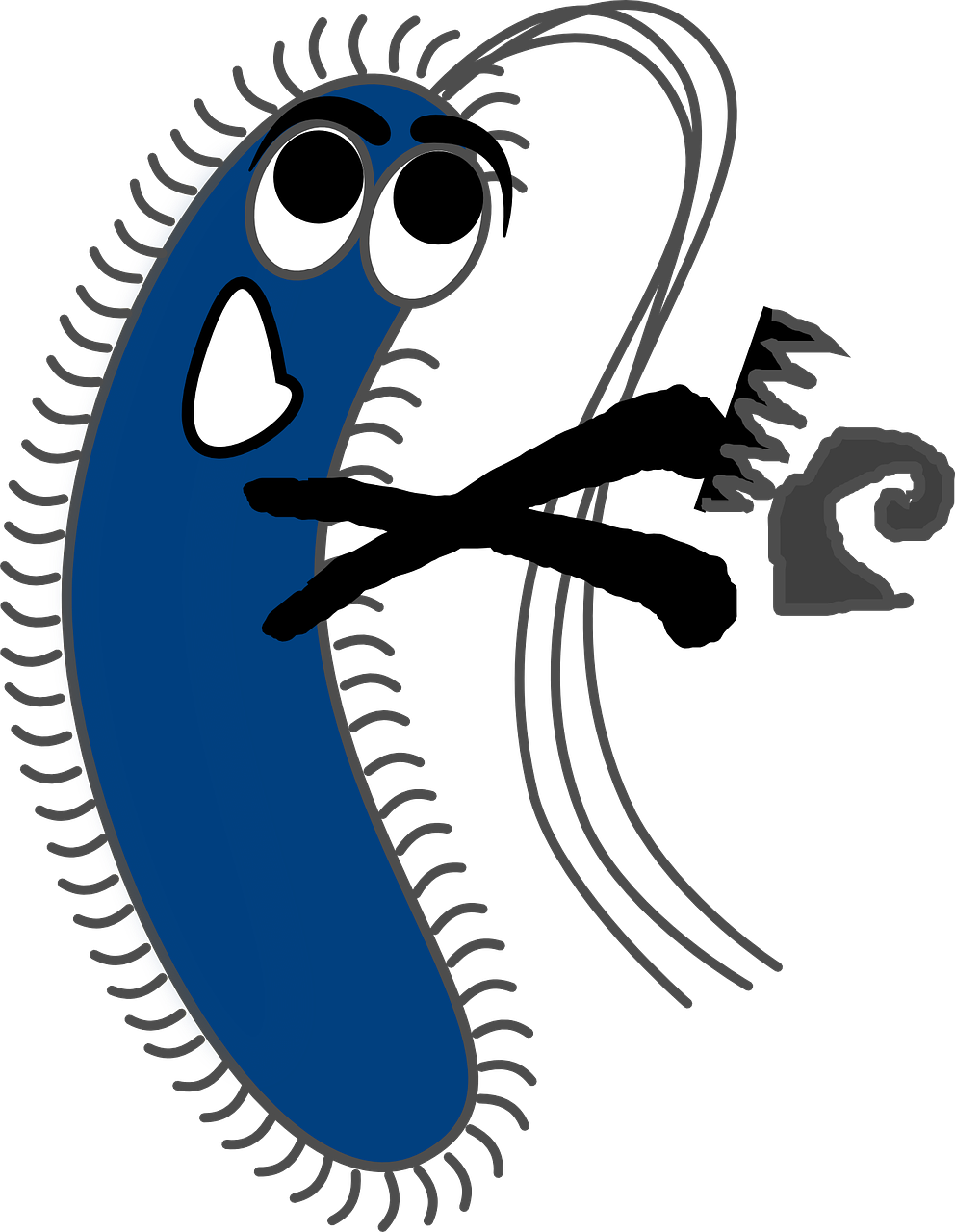 Cartoon Bacteria Clipart - Full Size Clipart (#5667135) - PinClipart