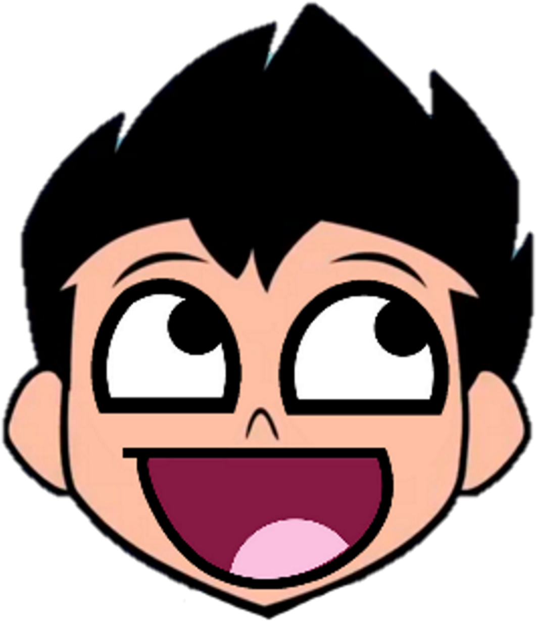 Avatar - Robin Teen Titans Go Head Clipart - Full Size Clipart ...