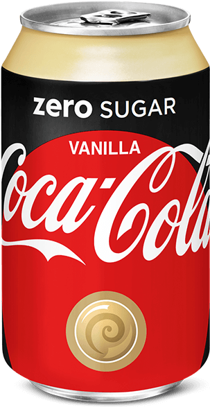 Coke Zero Transparent Png - Coca Cola Vanilla Png Clipart - Full Size ...
