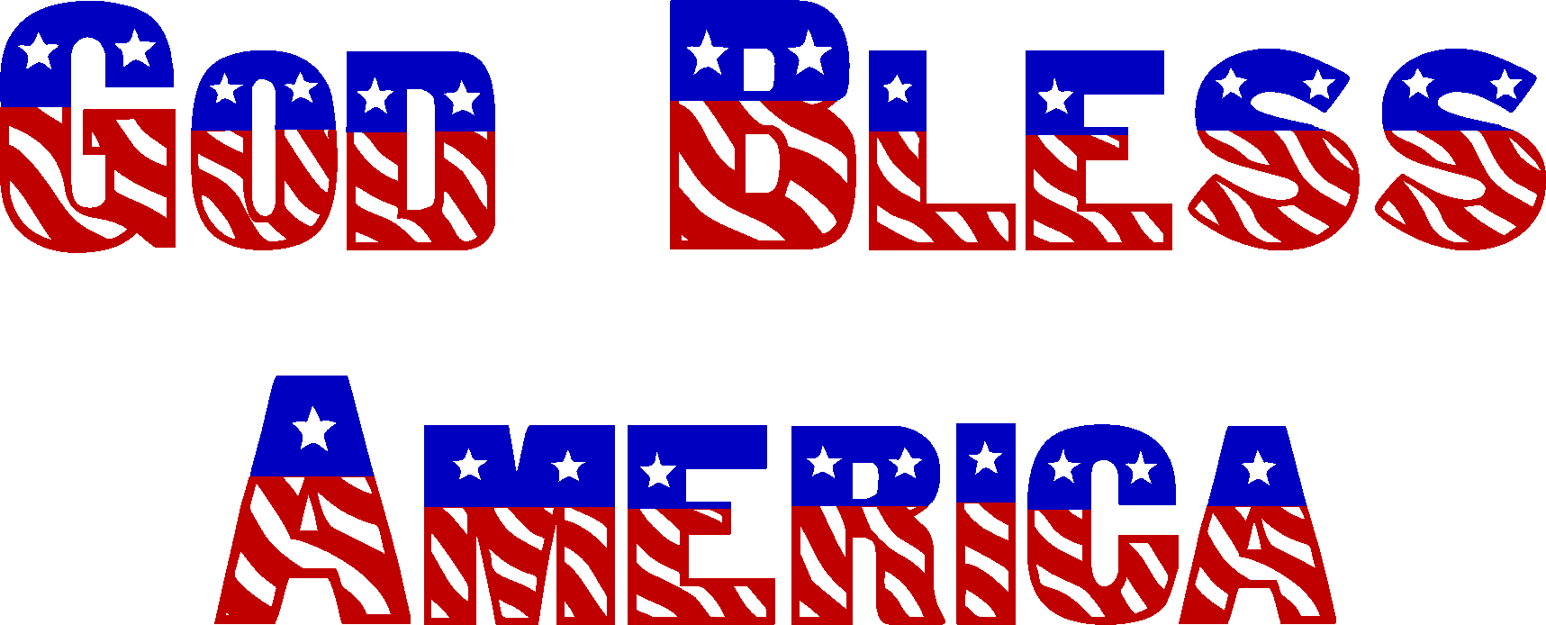 Clip Art America - God Bless America Clipart - Png Download - Full Size ...
