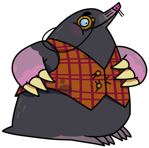 Download Gentle Mole Messages Sticker-5 - Illustration Clipart ...