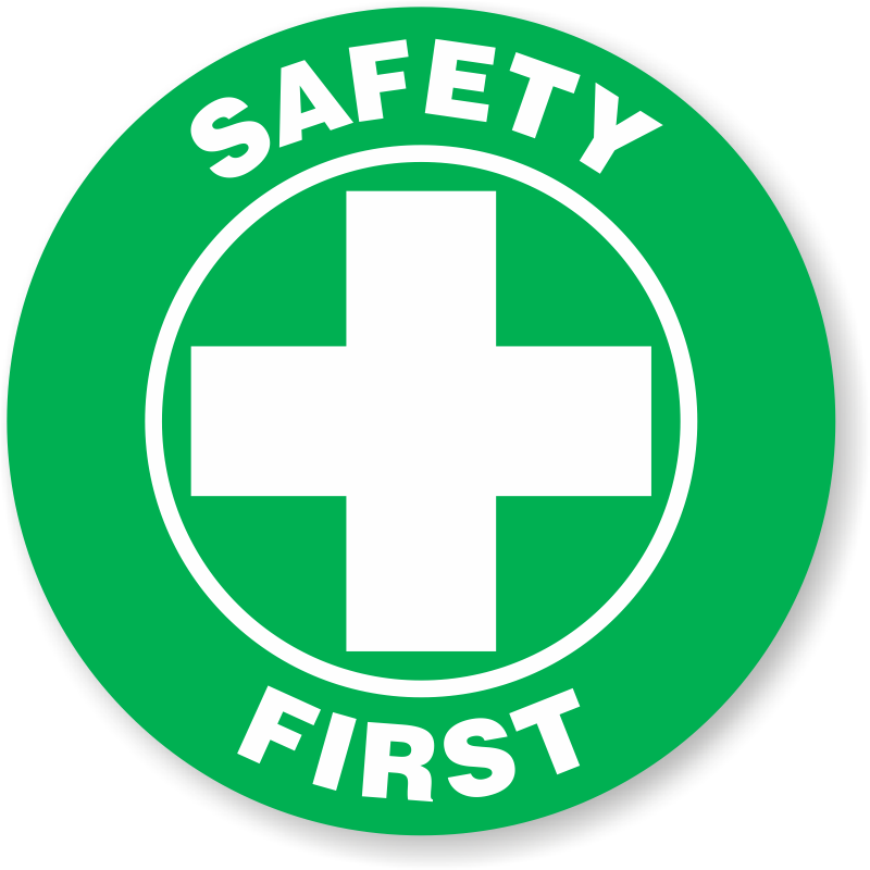Download Transparent Safety First Png - Safety Committee Clipart ...