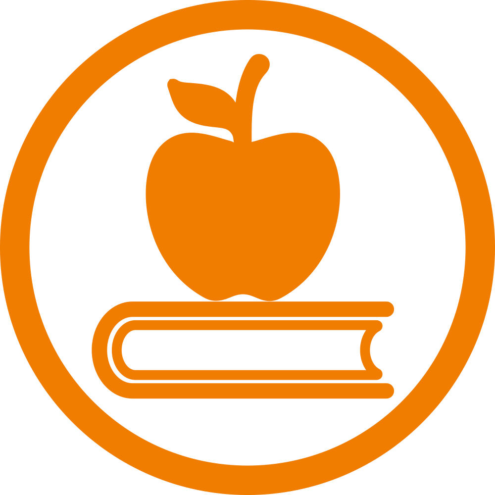 Orange Community Education Icon Clipart - Full Size Clipart (#5676816 ...