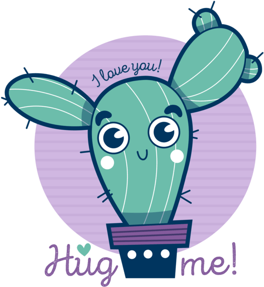 Hug Me I Love You - Cartoon Clipart - Full Size Clipart (#5677281 ...