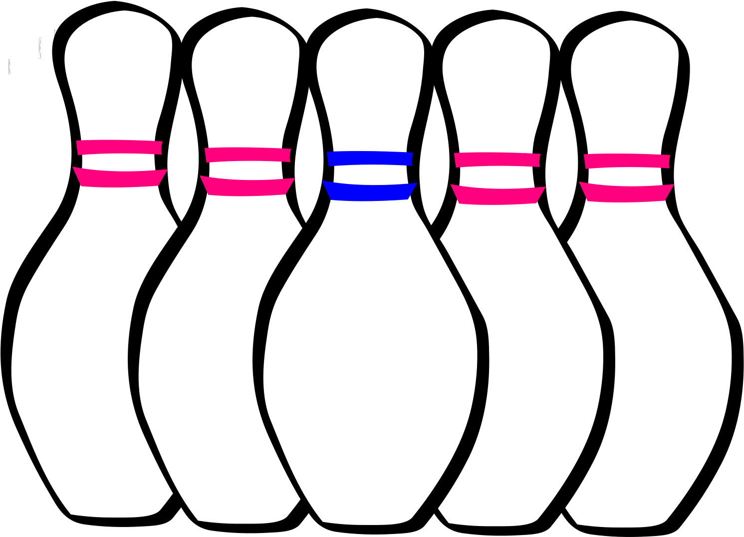 Ten-pin Bowling Clipart - Full Size Clipart (#5679987) - PinClipart