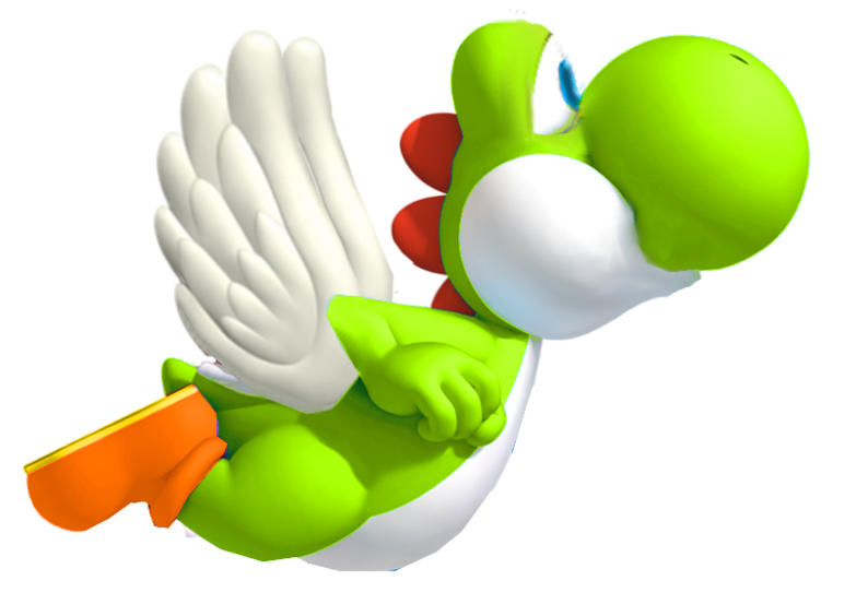 Yoshi Png Photos - Blue Yoshi With Wings Clipart - Full Size Clipart (#5680063) - PinClipart