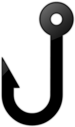 Fishing Hook Clipart No Background - Png Download - Full Size Clipart ...