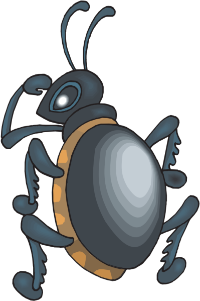 Animated Beetle Clipart - Full Size Clipart (#5682409) - PinClipart