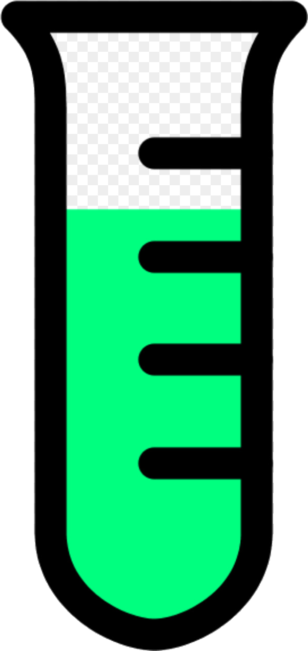 Beaker Testing Clipart Orange Test Icon Free Vector - Test Tube Png ...