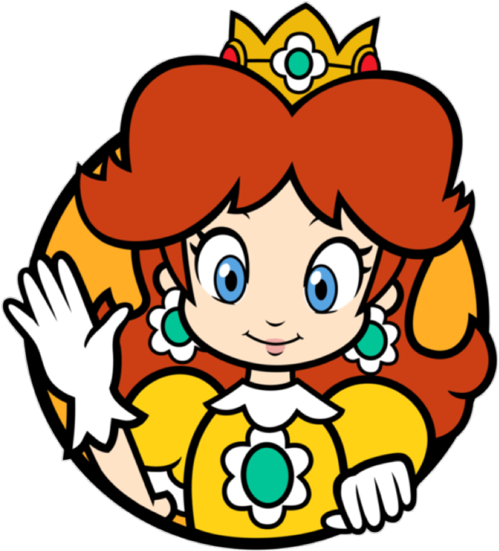 Download Super Mario Daisy Icon Clipart (#5683067) - PinClipart