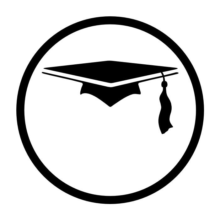 Download Custom Graduation Year And Name Circle Sticker - Emblem ...