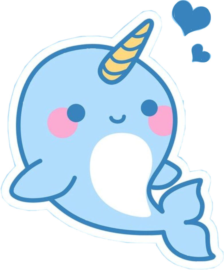 Download Kawaii Clipart Whale - Kawaii Cute Drawings Of Animals - Png ...