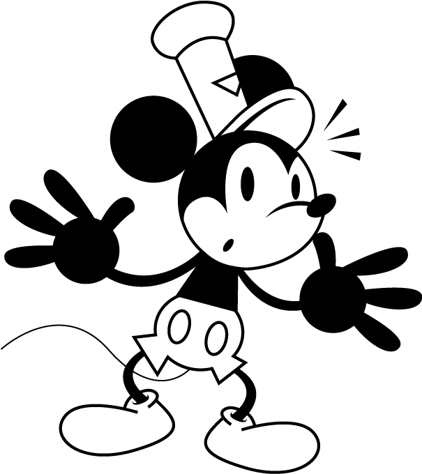 Old Mickey Mouse Png Clipart - Full Size Clipart (#5688721) - PinClipart