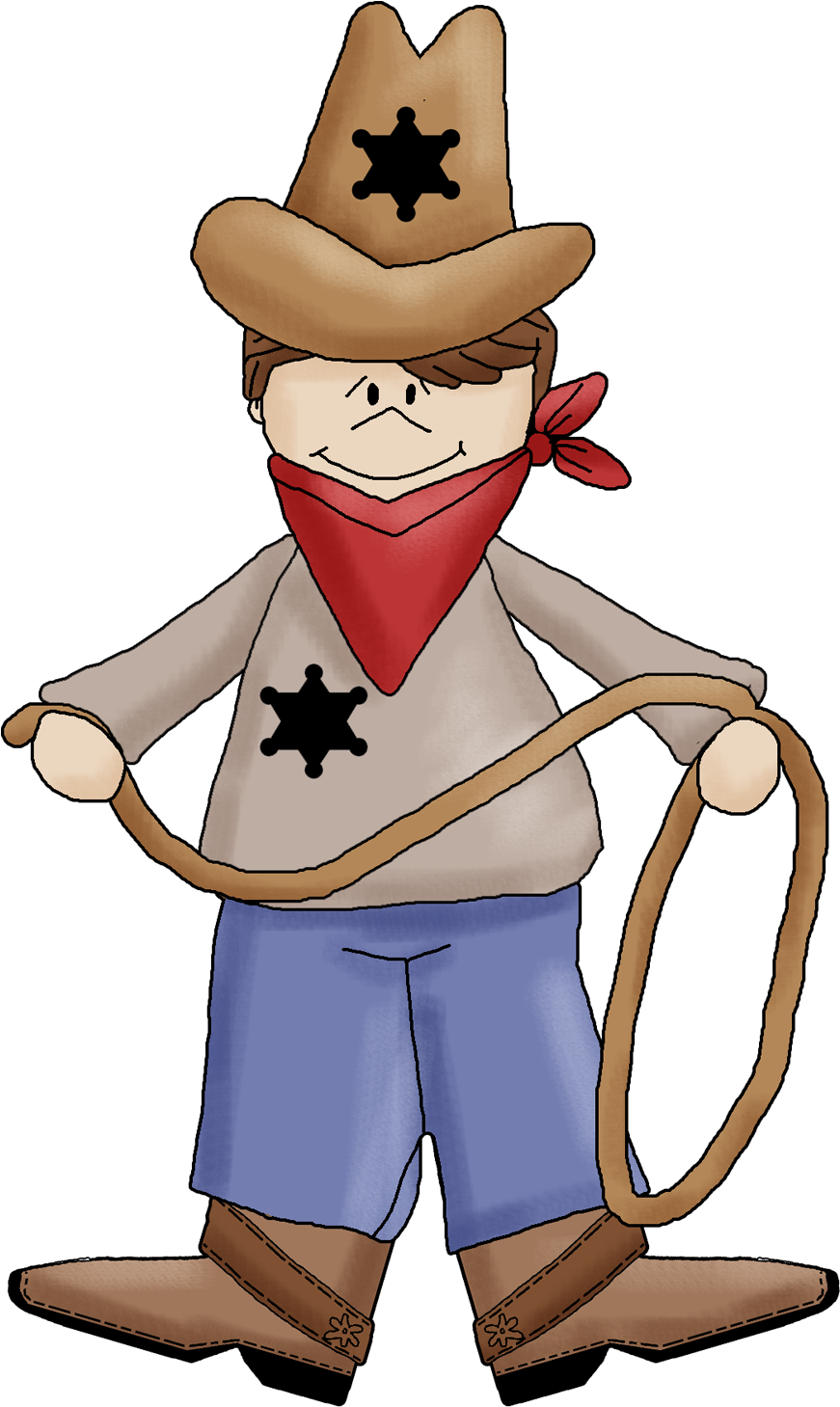 Cowboy Melonheadz Clipart - Full Size Clipart (#5694152) - PinClipart