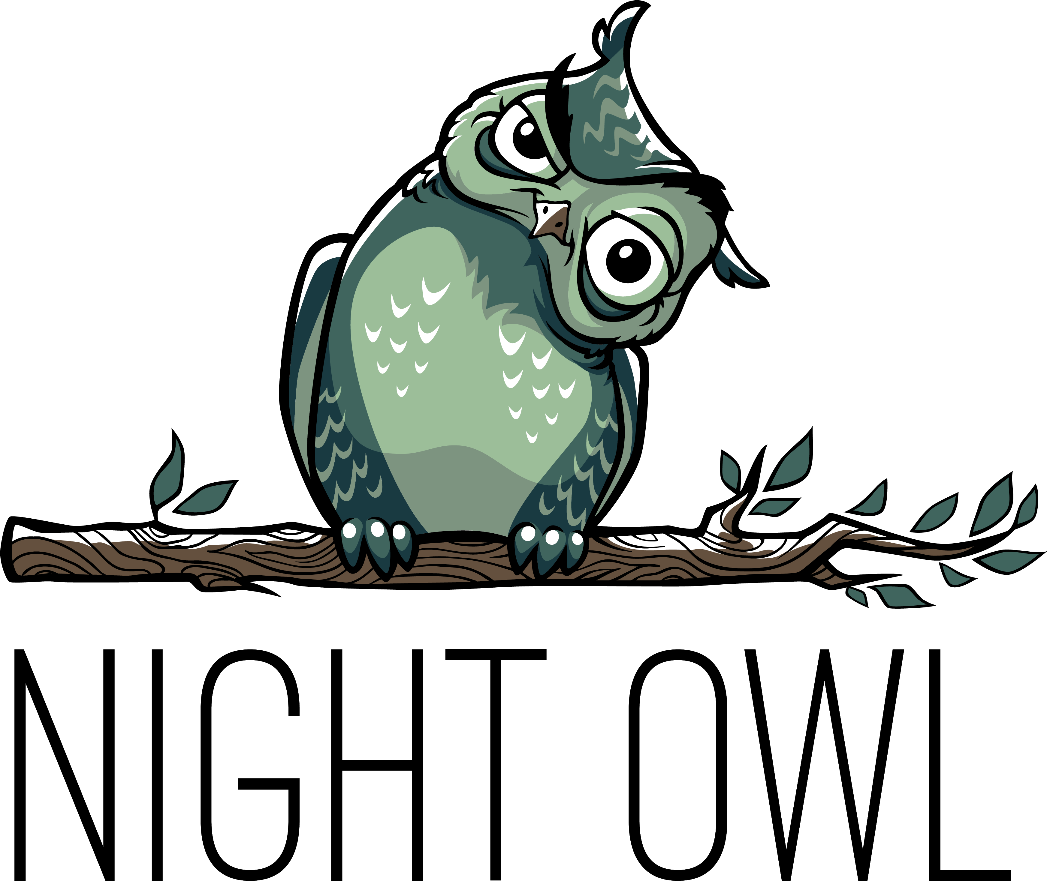 Evening Clipart Night Owl - Cartoon - Png Download - Full Size Clipart ...