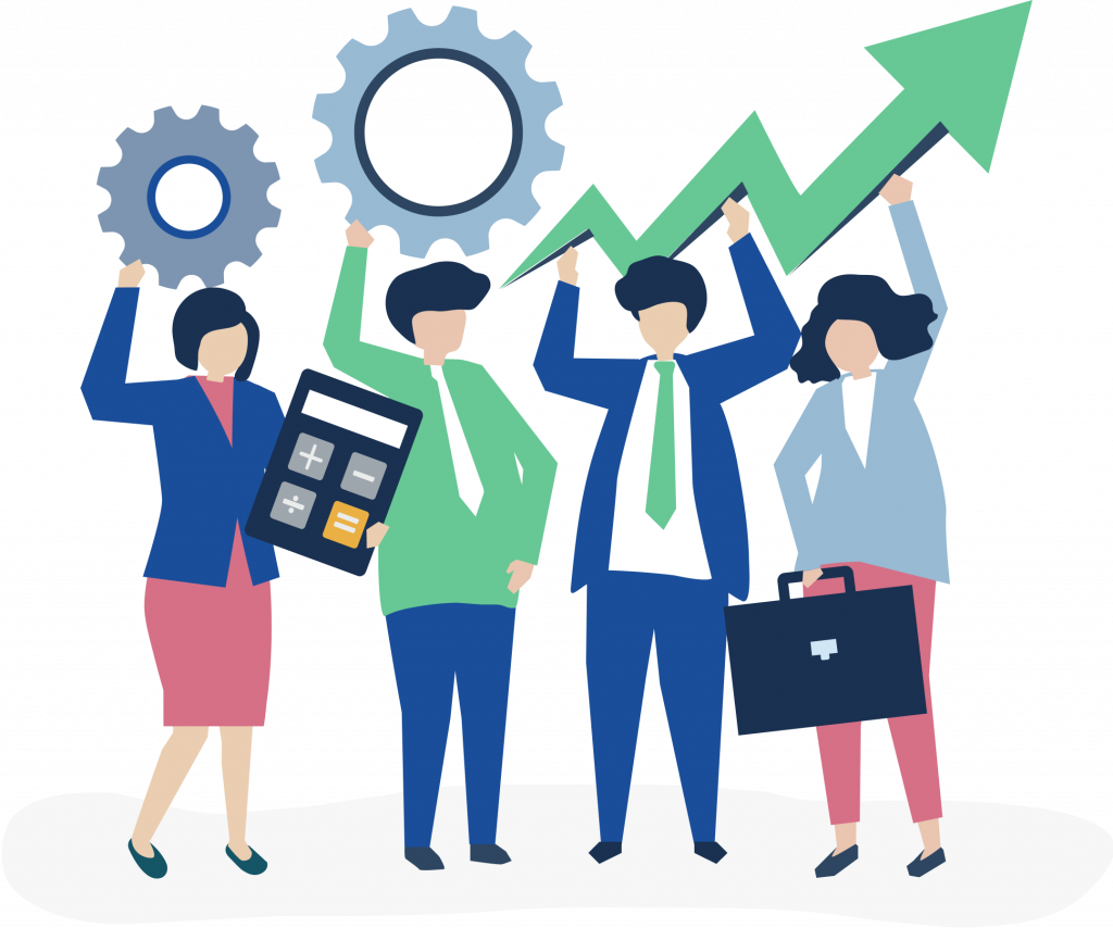 Business Illustration Growth Clipart - Full Size Clipart (#5694888 ...