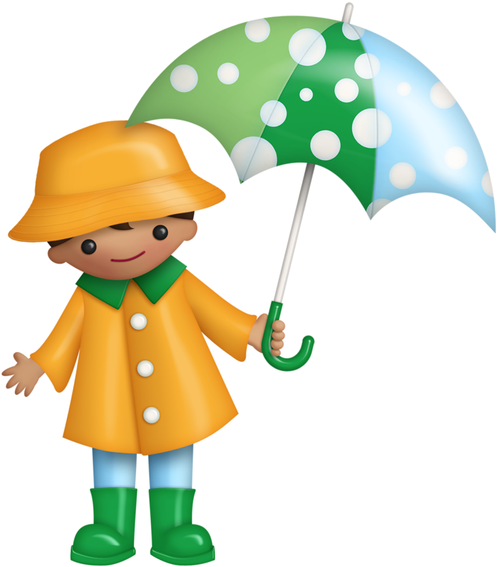 Children Under Umbrella Clip Art - Png Download - Full Size Clipart ...