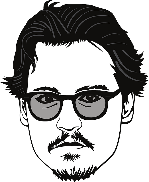 Johnny Depp Coloring Pages Clipart - Full Size Clipart (#577975 ...