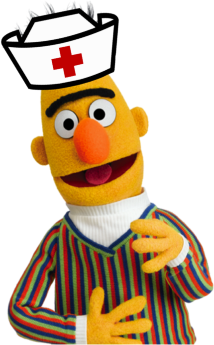 Bert Sesame Street Clipart - Full Size Clipart (#5703034) - PinClipart