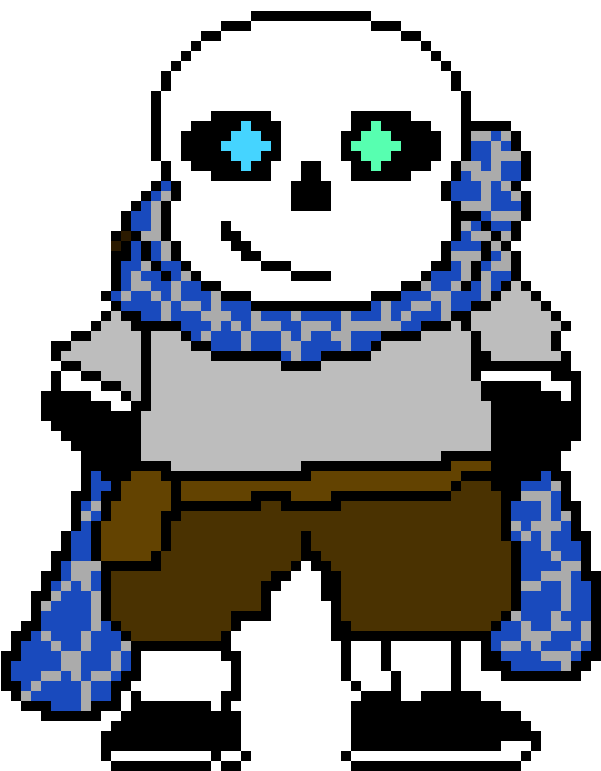 Download Sans Sprite Transparent Undertale Clipart (#5703518) - PinClipart