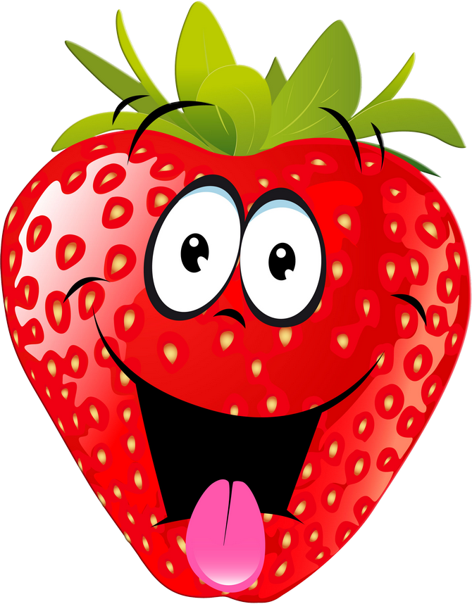 Transparent Fruit Clip Art - Cartoon Fruit Clipart - Png Download ...