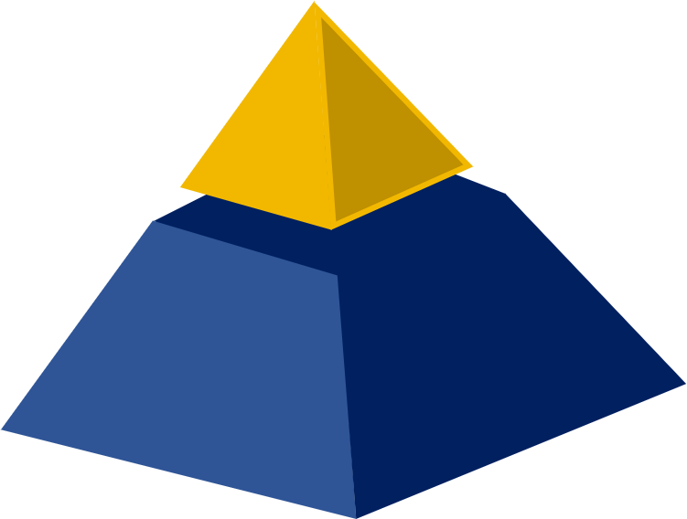 Pyramid Logo - Triangle Clipart - Full Size Clipart (#5704820) - PinClipart