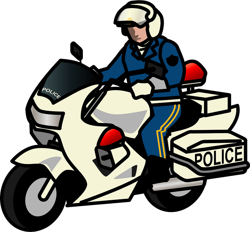 Download Police Motorcycle Clipart - Police Motorcycle - Png Download ...