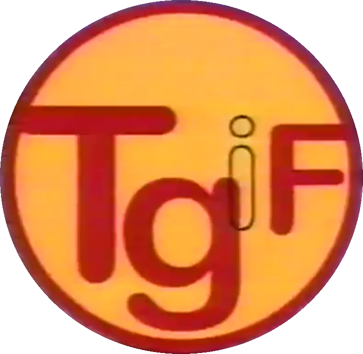 Tgif 1996 - Tgi Fridays Logo History Clipart - Full Size Clipart ...