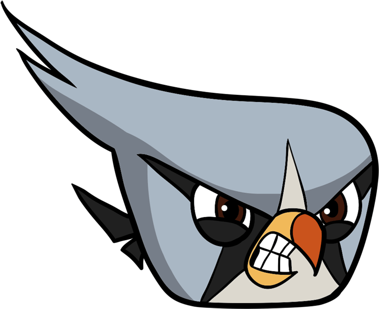 Gray Angry Birds 2 Clipart - Full Size Clipart (#5714654) - PinClipart