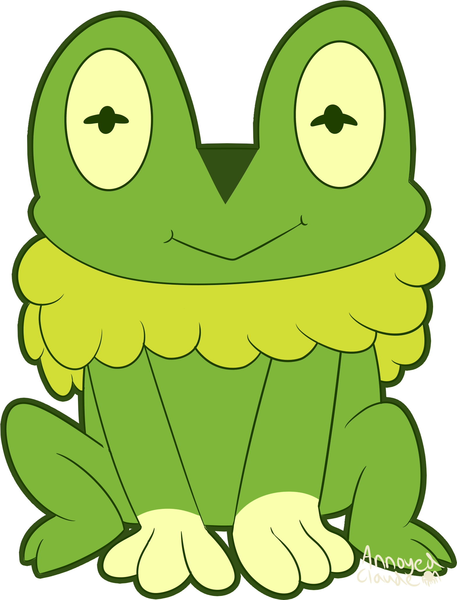 Kermit Ref - Cartoon Clipart - Full Size Clipart (#5716398) - PinClipart