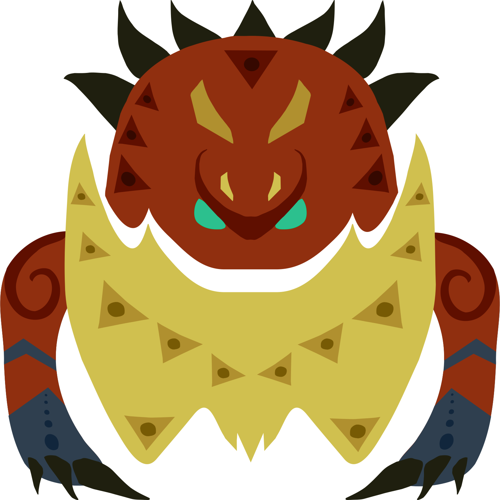 Fanon Monster Hunter Wiki - Monster Hunter Tetsucabra Icon Clipart ...