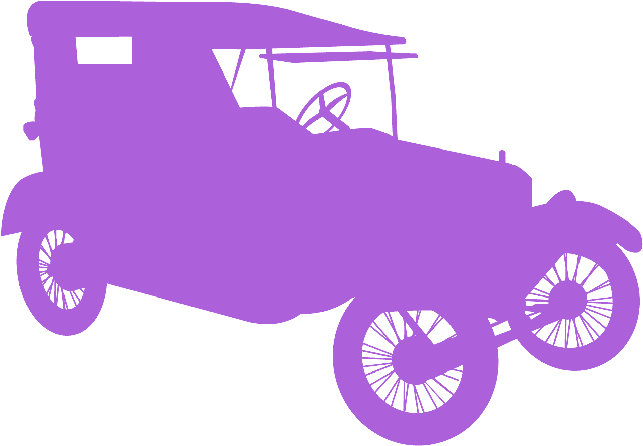 Download Ford Model T Car Silhouette - Model A Ford Silhouette Png ...