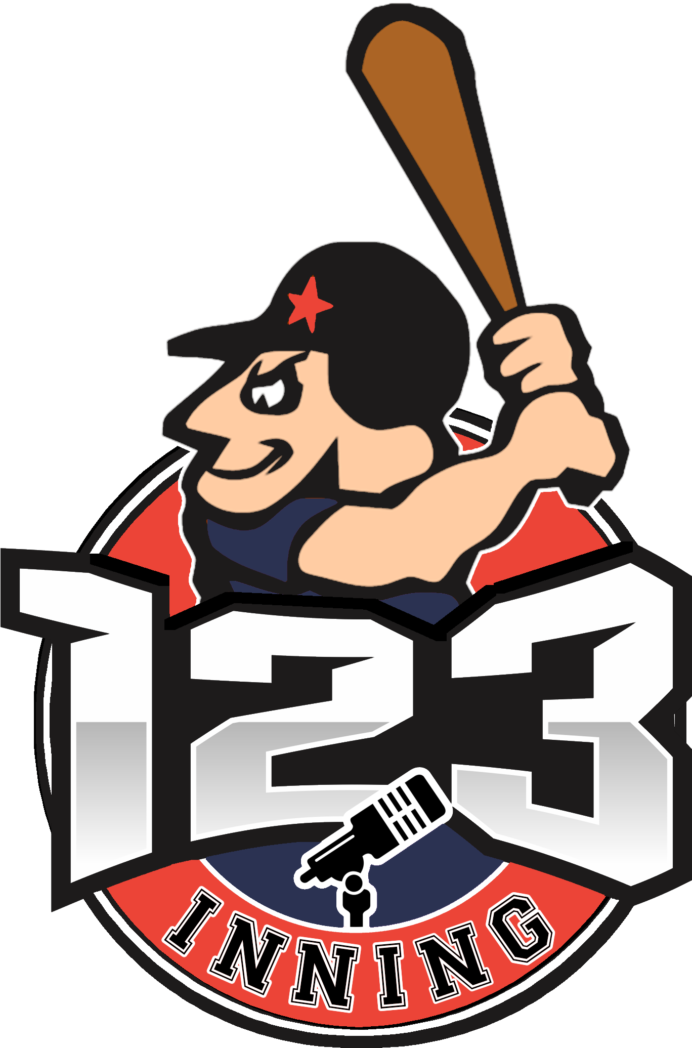 123 Inning Podcast Clipart - Full Size Clipart (#5721023) - PinClipart
