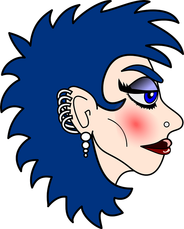 Metal Girl 1 Clipart - Cartoon - Png Download - Full Size Clipart ...