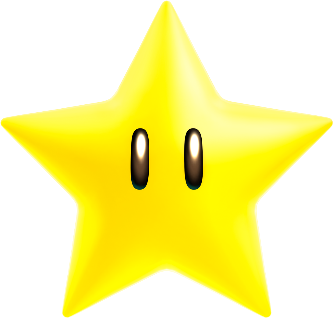Super Mario Wiki, The Mario Encyclopedia - Mario Star Clipart - Full ...