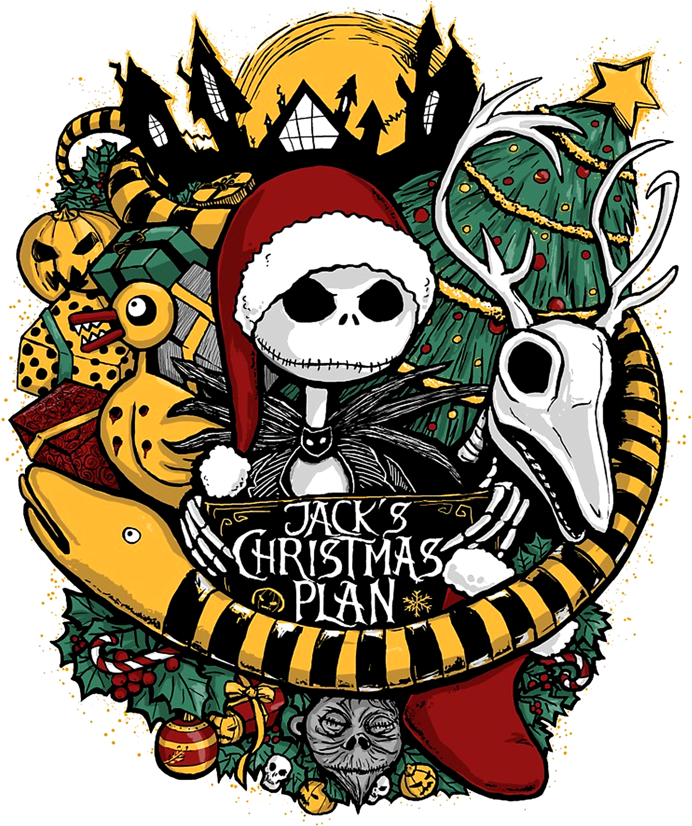 The Nightmare Before Christmas Clipart - Full Size Clipart (#5722956 ...