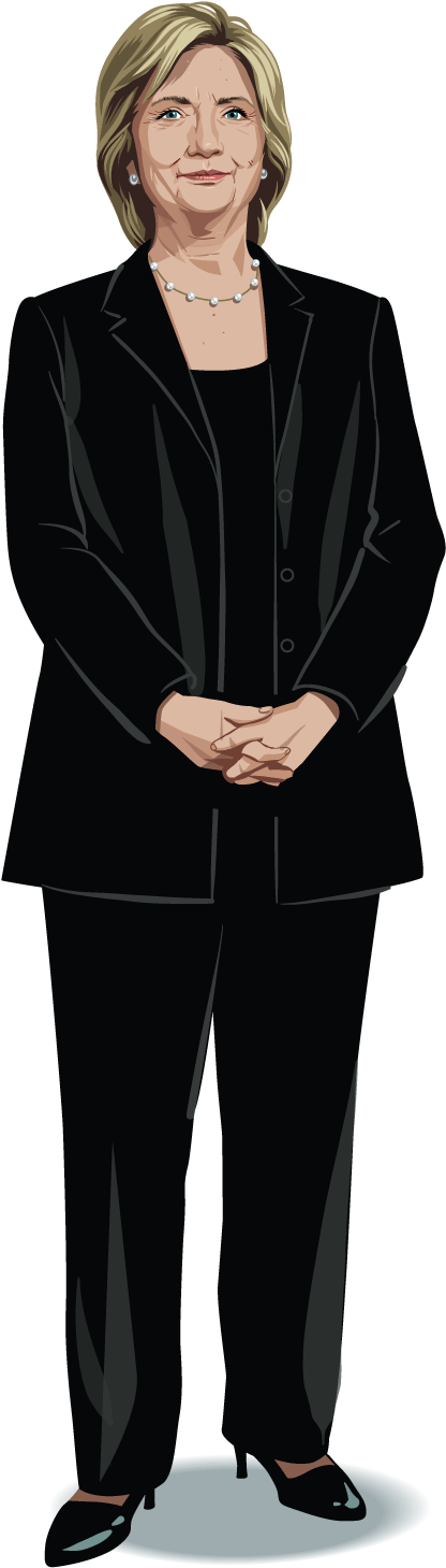 Hillary Clinton Png Hd Quality - Donald Trump Digital Campaign Clipart ...