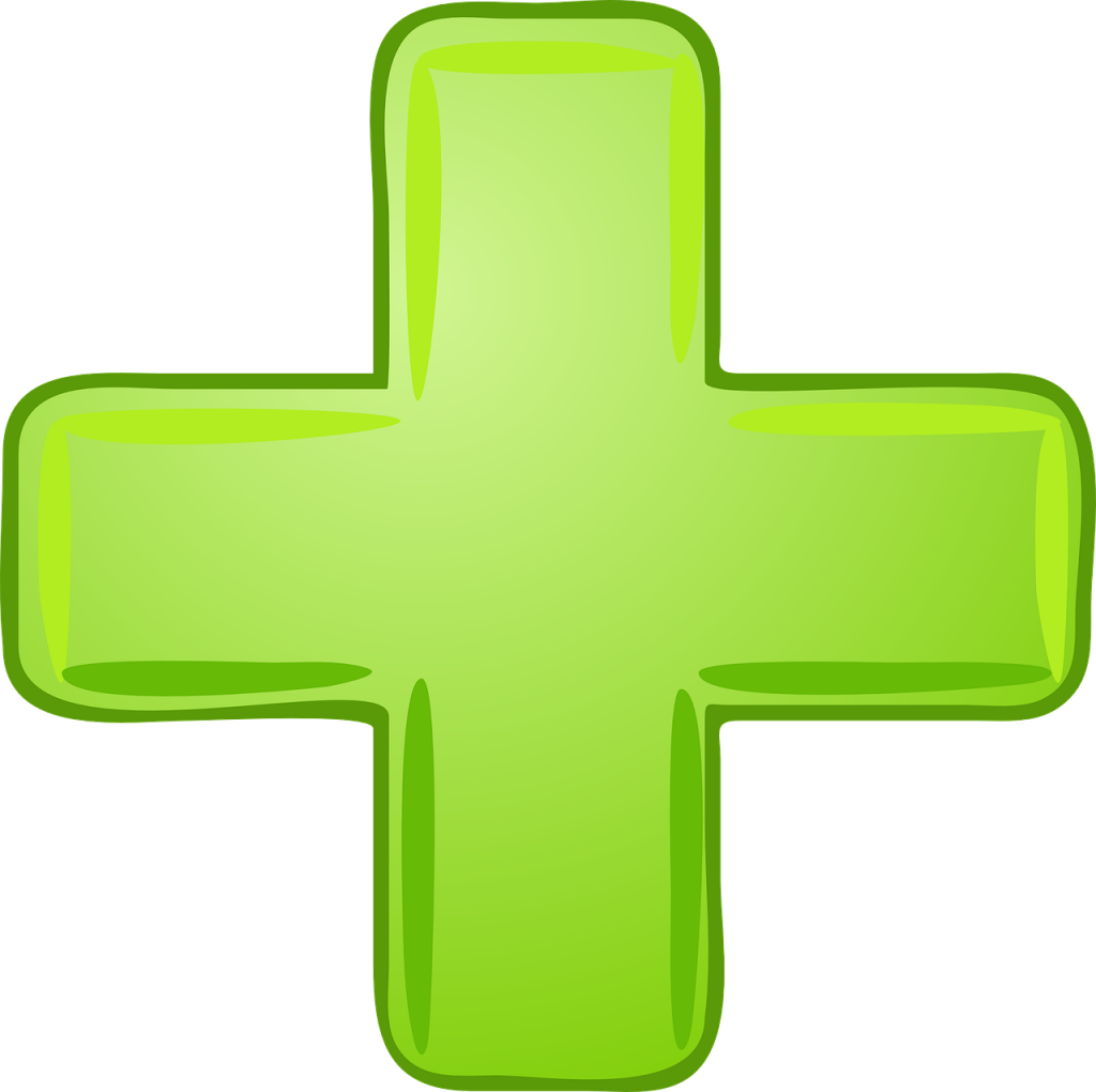 Green Plus Sign Clipart - Png Download - Full Size Clipart (#5725795 ...