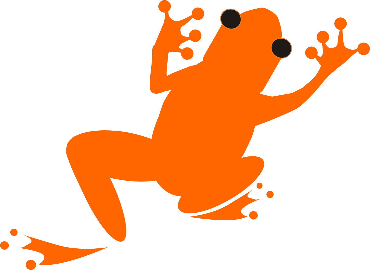 Transparent Happy Frog Clip Art - Happy Leap Year - Png Download - Full ...