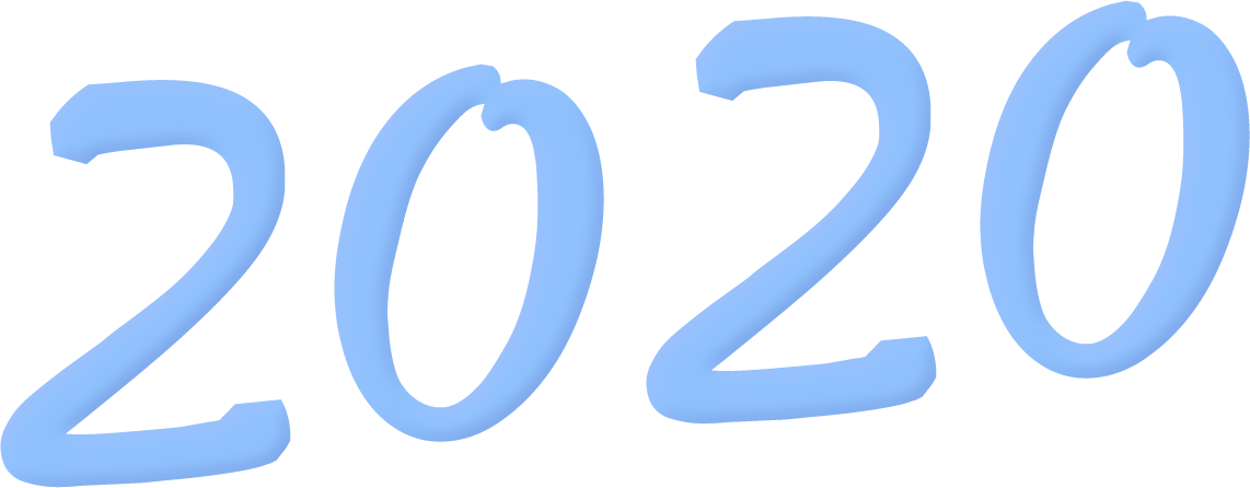 2020 Year Png - 2020 Clipart Transparent Background - Full Size Clipart ...