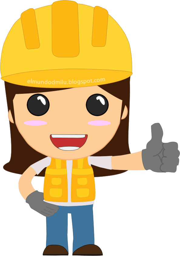 Female Engineer Cartoon Clipart - Full Size Clipart (#5729267) - PinClipart
