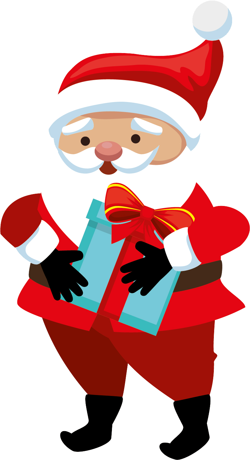 Happy Merry Christmas Images Santa Claus Clipart - Full Size Clipart ...