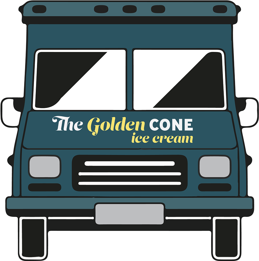 Fictitious Ice Cream Truck With Billboard And Banner - Bus Clipart ...