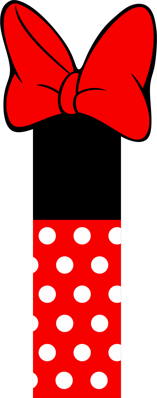 Minnie Mouse Letter Clipart - Full Size Clipart (#5730405) - PinClipart